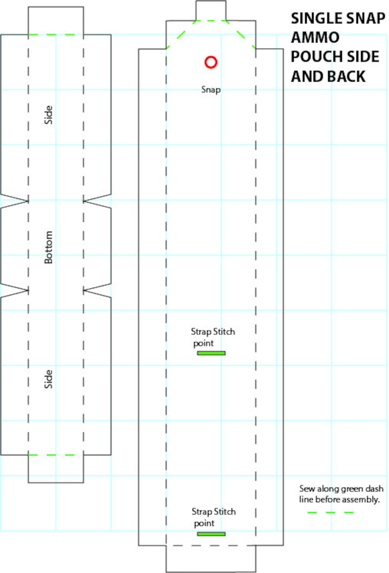 DIGITAL PATTERN - Fallout 4 Pouches for Leather Harness + Extras - Etsy
