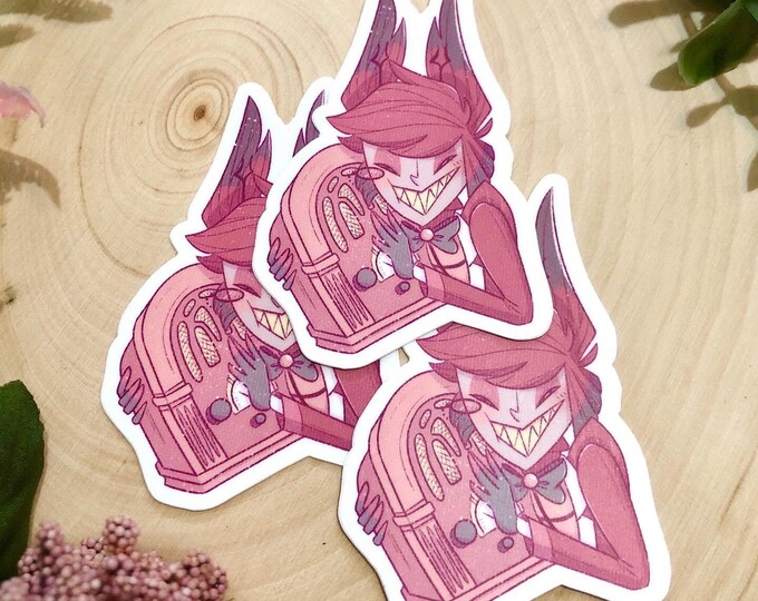 Alastor's Radio Sticker | Cute Sticker, Vinyl Sticker, Waterproof ...