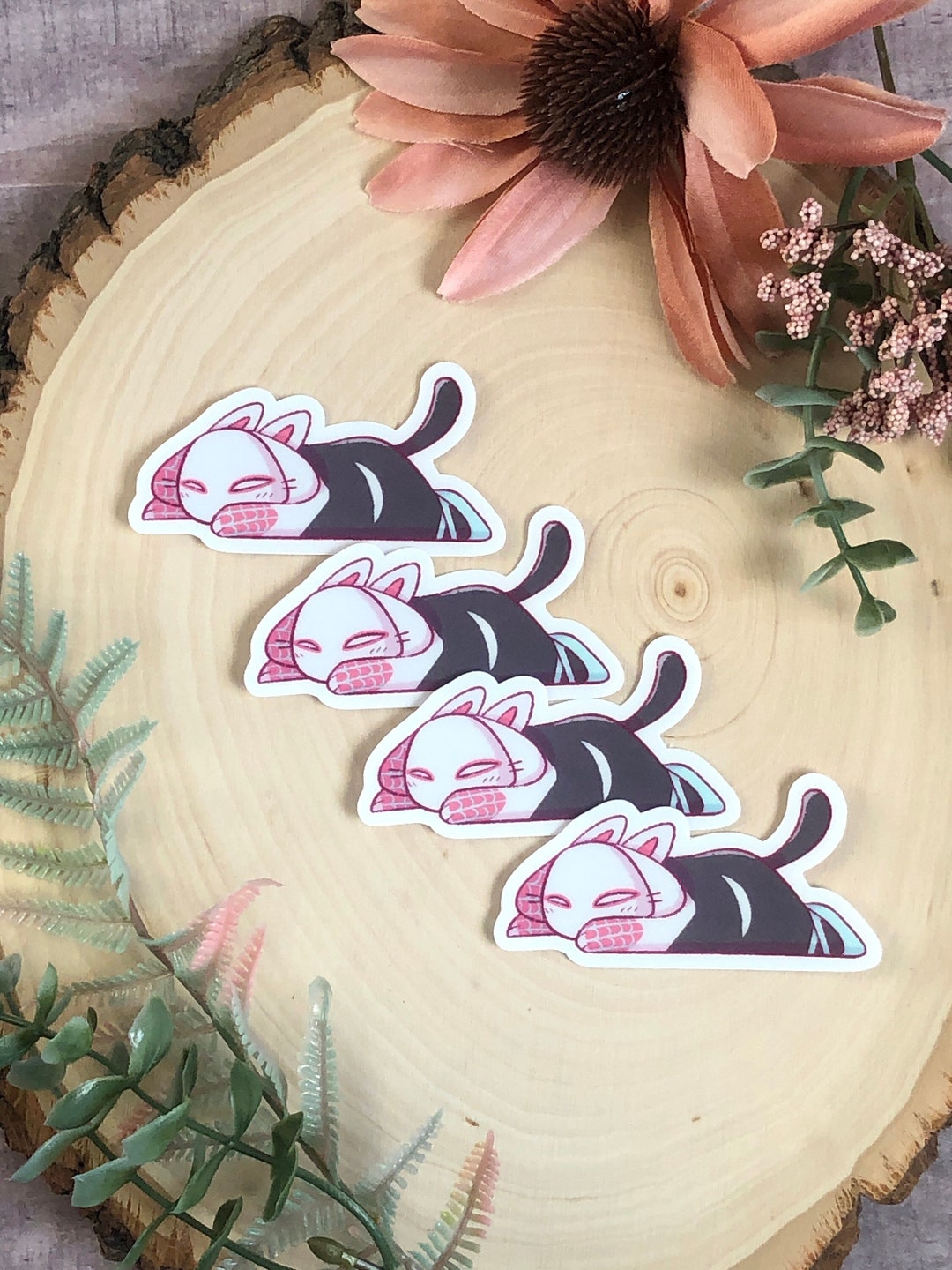 Cat Gwen Sticker | Cat Sticker, Cute Spiderman Sticker, Vinyl Sticker ...