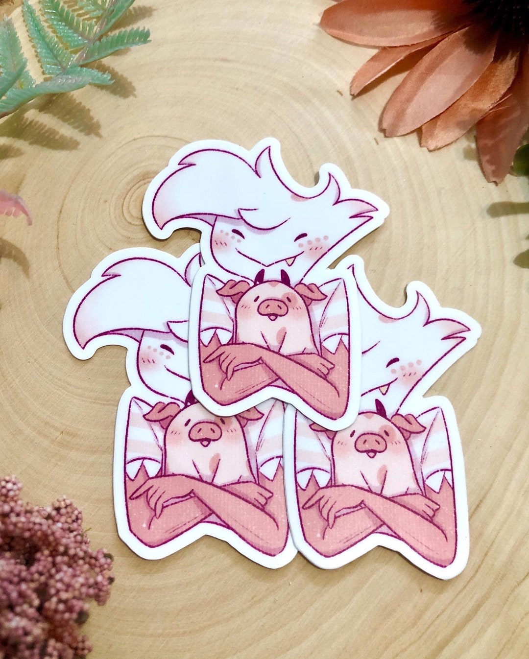 Angel Nuggets Sticker Cute Sticker, Vinyl Sticker, Waterproof Sticker ...