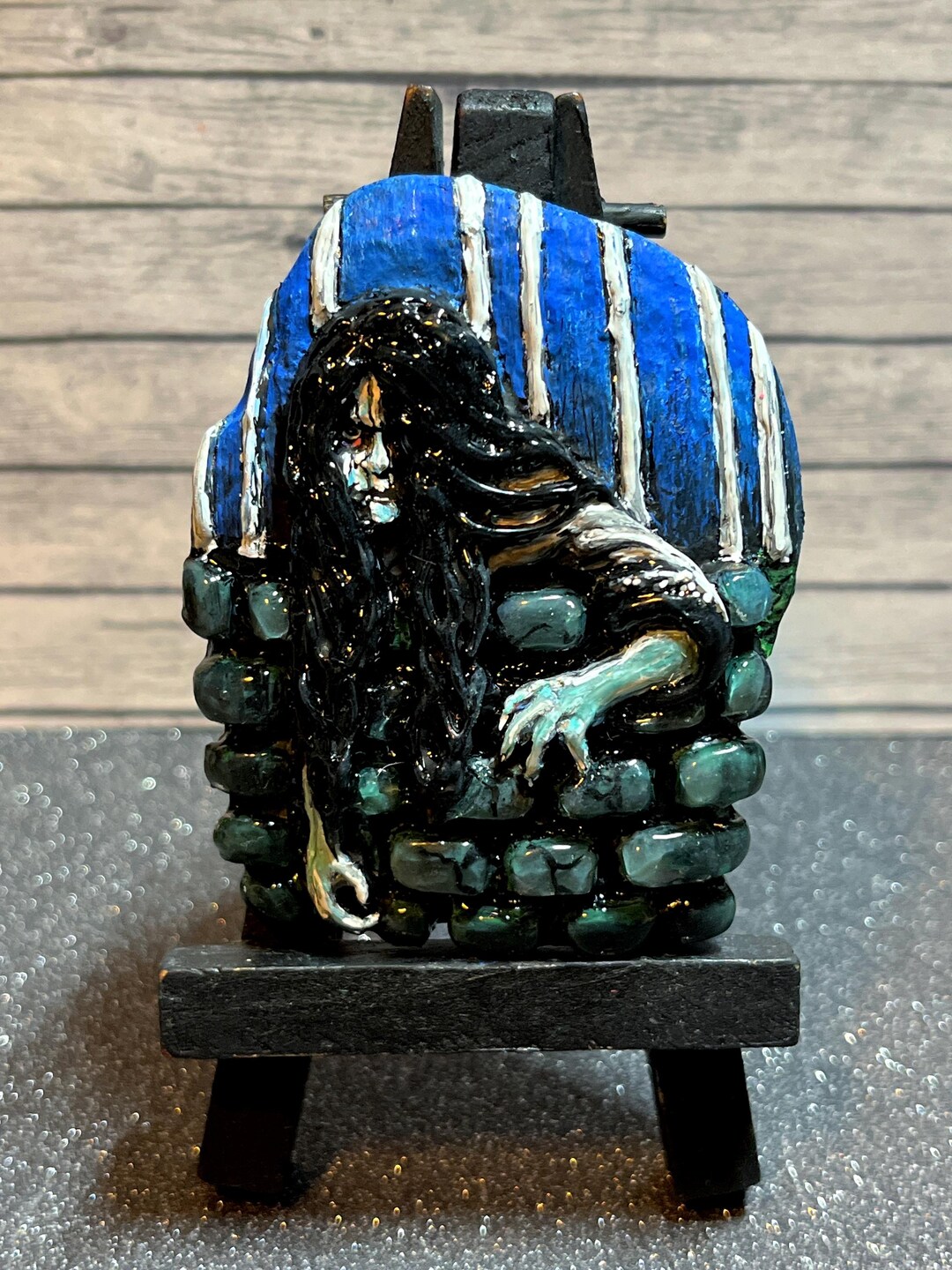 The Ring (samara) Hand Painted/sculpted Stone - Etsy New Zealand