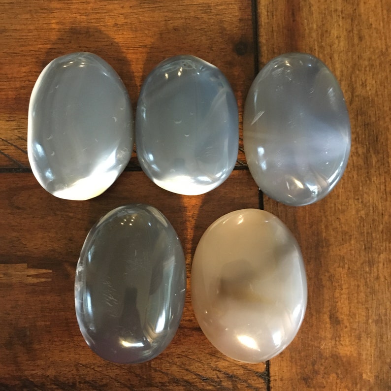 Orca Agate YOU CHOOSE Ocean Agate Pebble Large Palm | Etsy