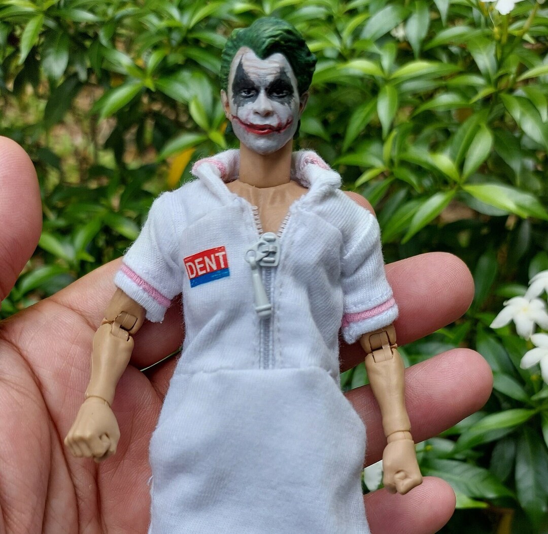 1/12 Handmade Nurse Costume for the Jokerr Action Figure 6 Inches Body ...