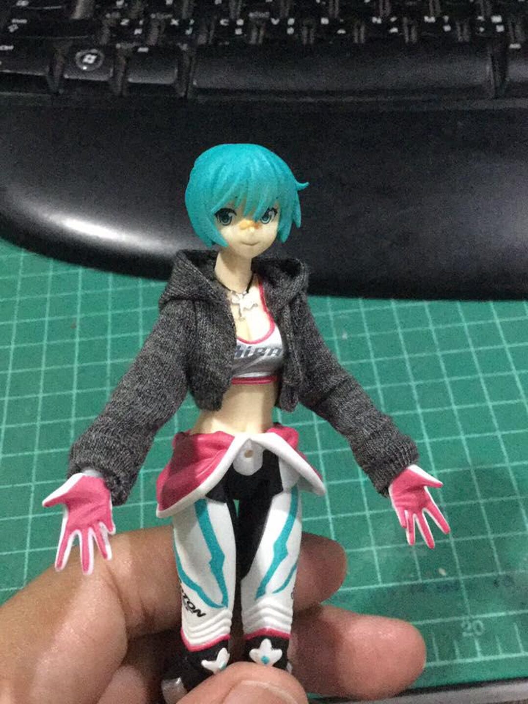 Handmade 1/12 Jacket Hood for Hatsunee Mikuu Figma Action Figure(no Figure) - Etsy