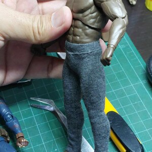 Handmade 1/12 Grey Pants for Body Vtoys Figure Zero Black Action Figure (no Figure) - Etsy