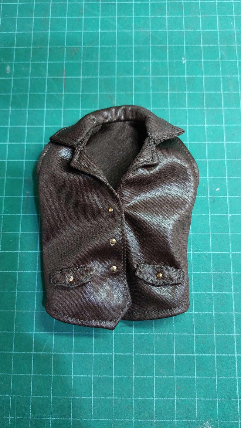 Handmade 1/6 Scale Action Figure Clothes: Brown Vest & Pants Set - Etsy