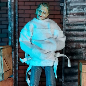 Handmade 1/12 Straitjacket, Mad Suit, Crazy Shirt for Jokerr Action ...