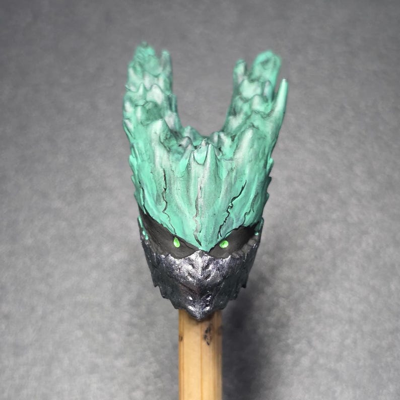 Handmade 1/12 3D Print Deku Head for Figma Action Figure (no Figure ...