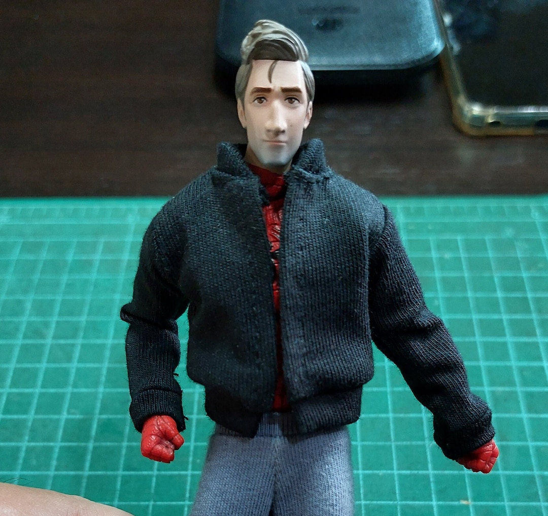 1/12 Black Jacket for Mafex no.109 Peter B Parker action Figure - Etsy