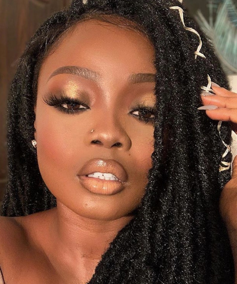 Full Lace Faux Locs Custom Made On Full Lace Human Hair Wig Etsy