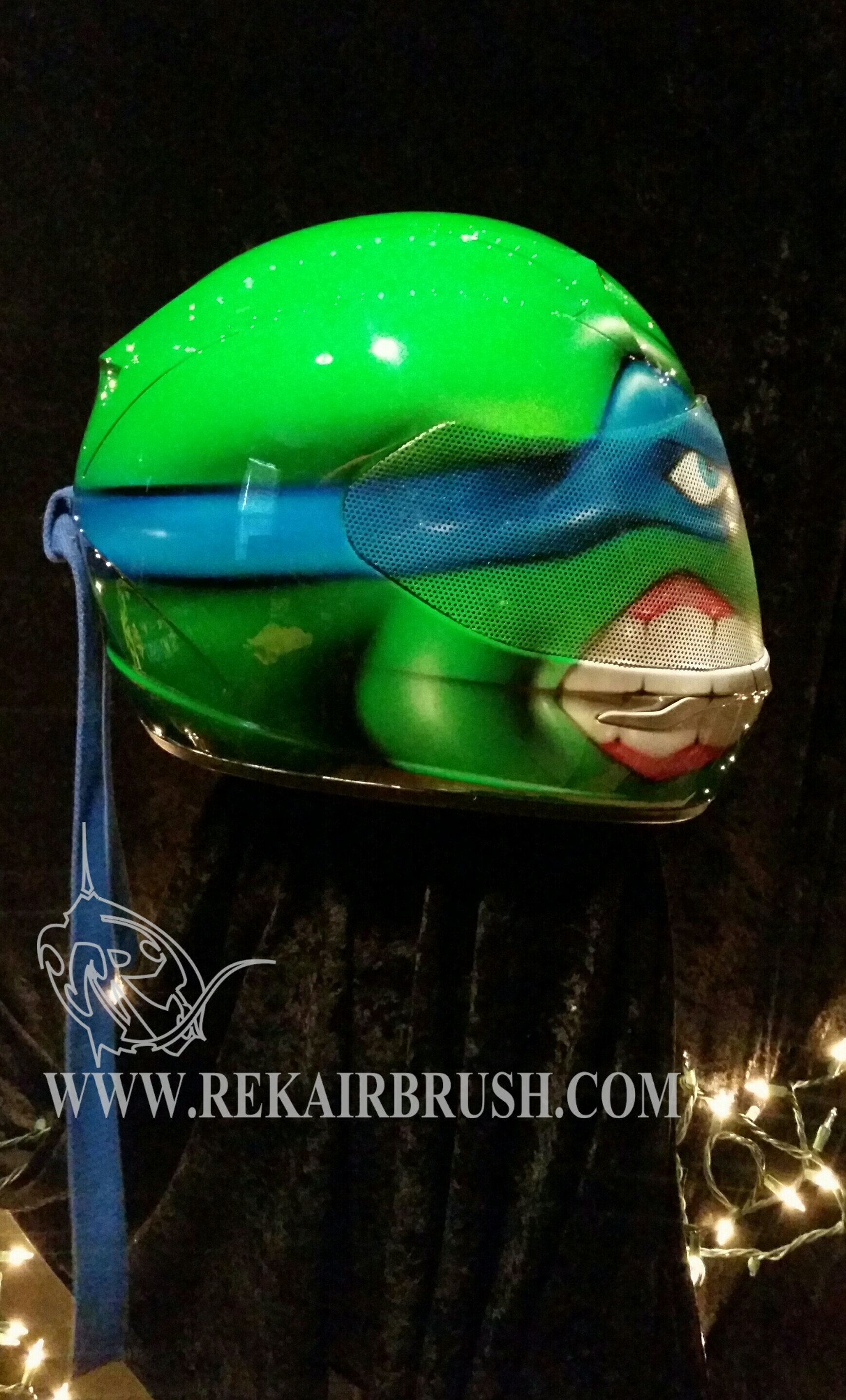 Ninja Turtles Michelangelo Custom Painted Motorcycle Helmet by ...