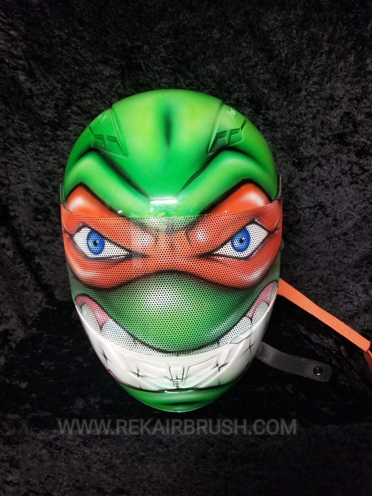 Ninja Turtles Michelangelo Custom Painted Motorcycle Helmet by ...