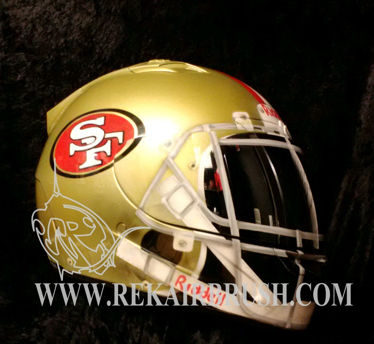 San Francisco 49ers Motorcycle Helmet - Etsy