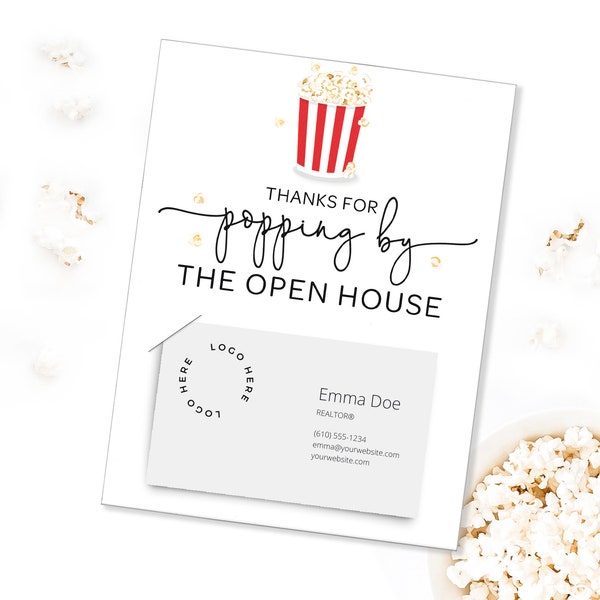 Open House Pop By - Etsy