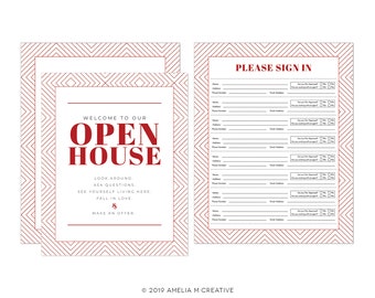 EXP Realty Open House Printable Signage , Open House Sign in Sheets ...