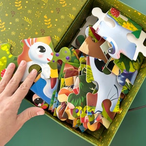Kids Puzzles QUOKKA Gant Floor Puzzles For Kds Ages 4-6 2x3 FT Gant ...