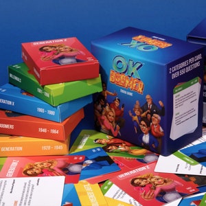 OK Boomer Trivia Card Game | for Game Night, Holiday Party, Camping ...
