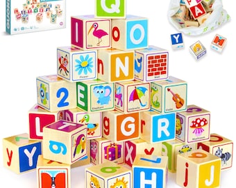 Baby Blocks Alphabet - Etsy