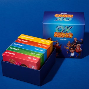 OK Boomer Trivia Card Game | for Game Night, Holiday Party, Camping ...