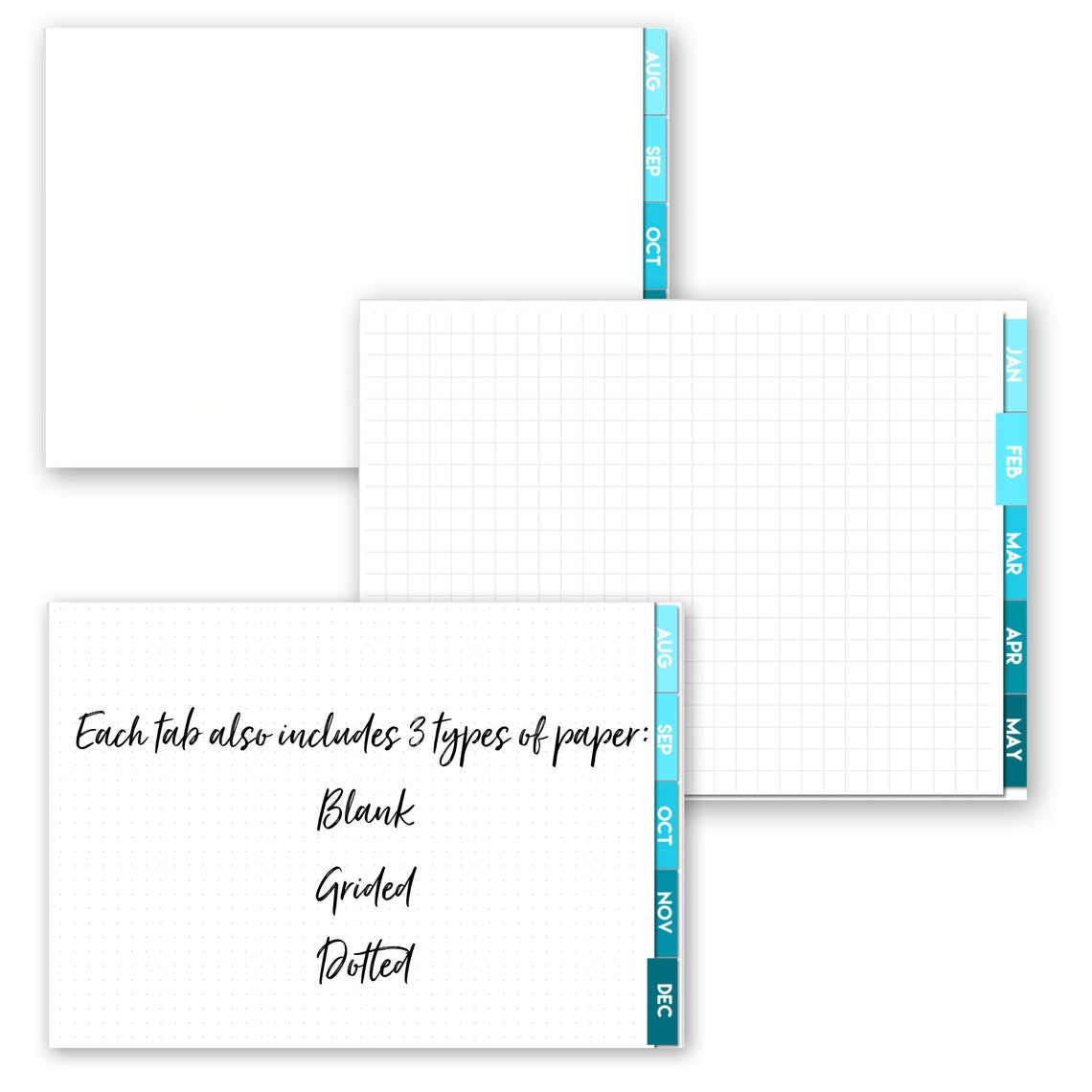 Fall and Spring Semester Digital Planner Bundle - Etsy