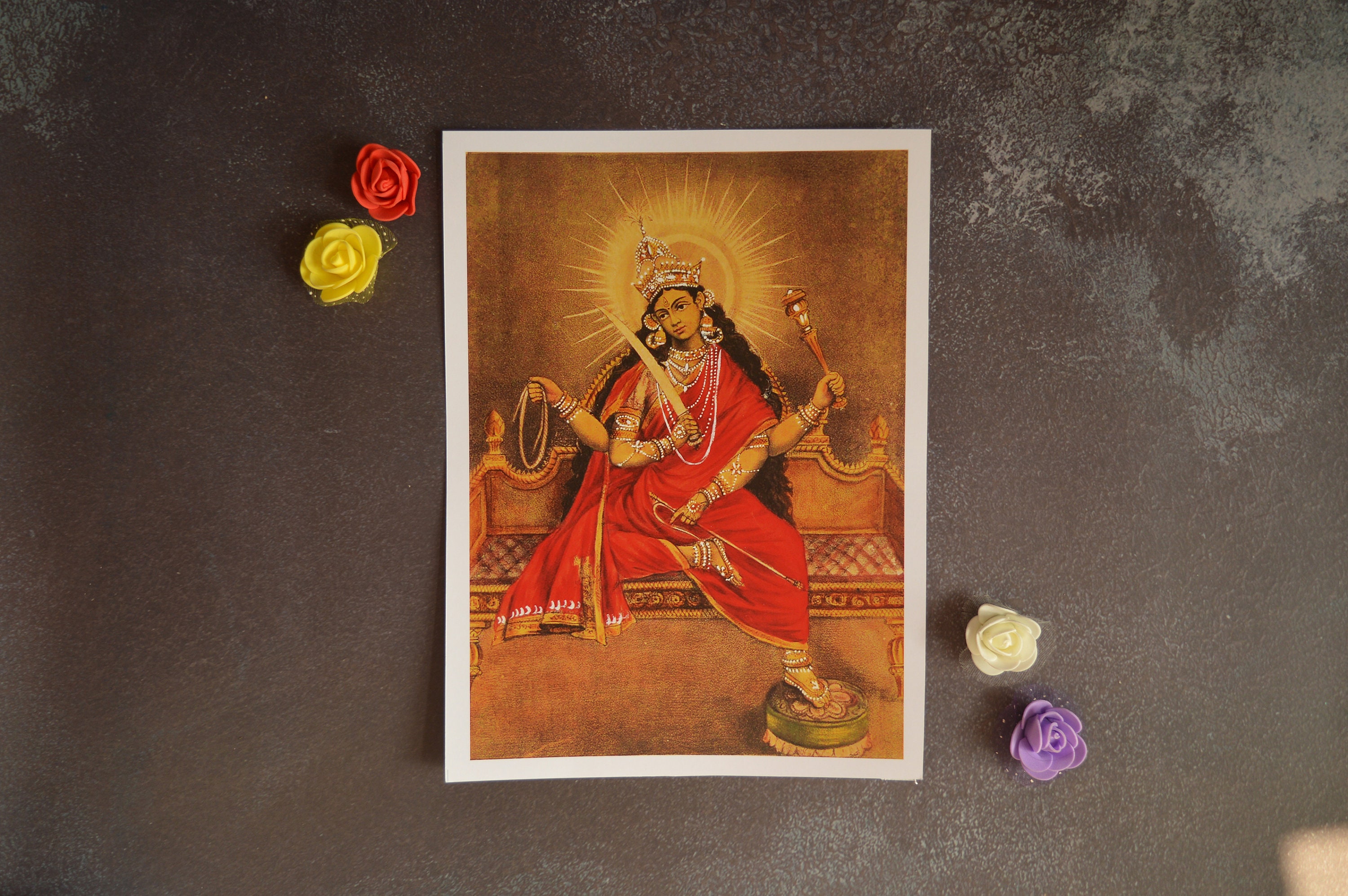 Ma Matangi poster Shri Uchchhishta Matangini devi goddess | Etsy