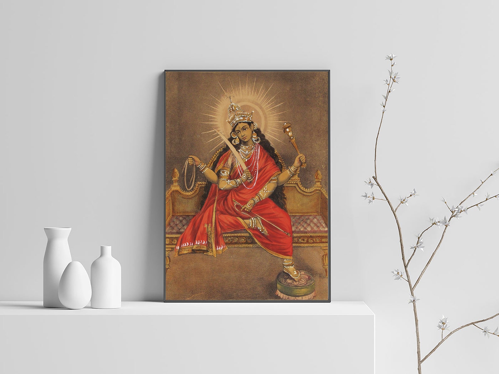 Ma Matangi Poster Shri Uchchhishta Matangini Devi Goddess - Etsy India