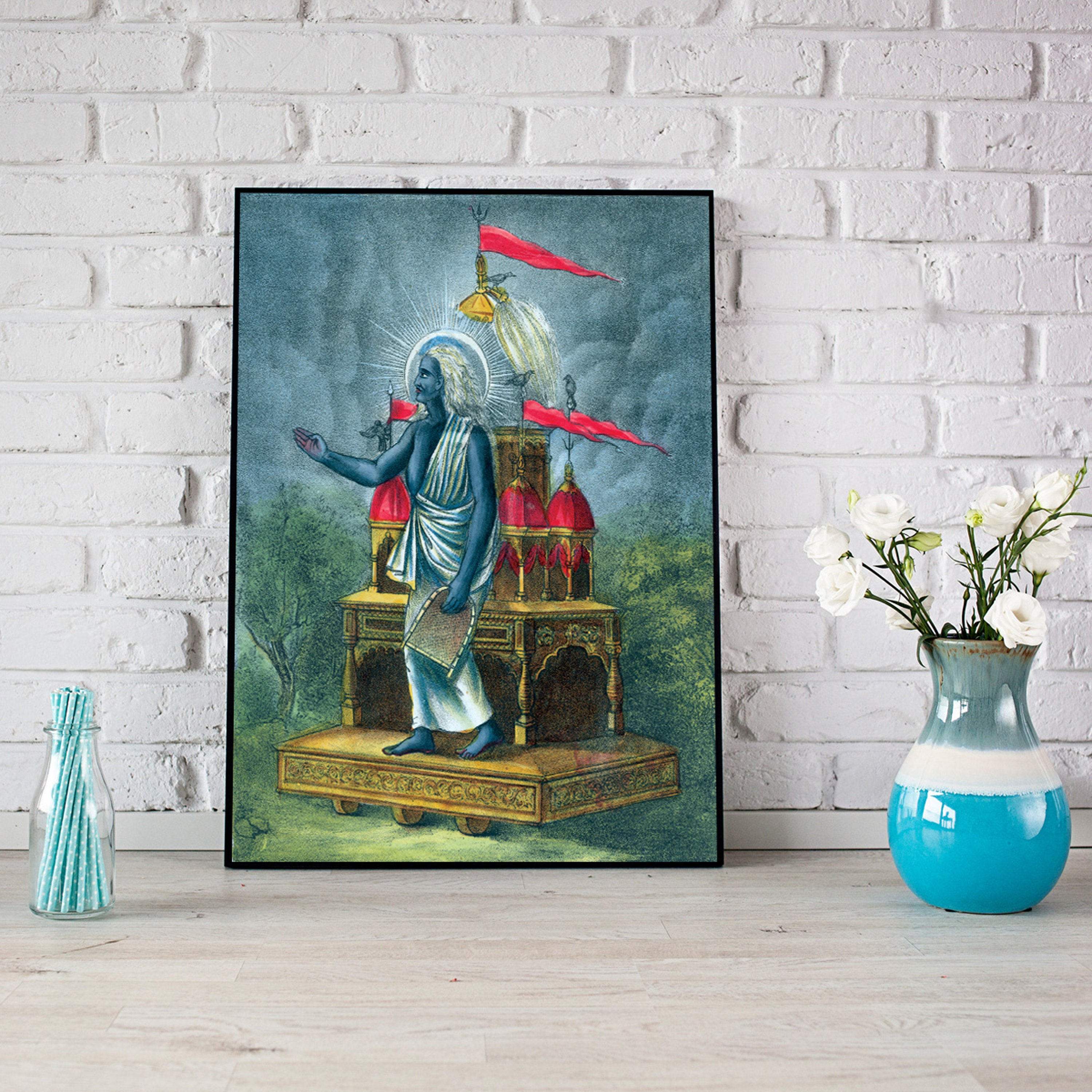 Ma Dhumavati Poster Mahavidya Devi Print Hindu Goddess - Etsy