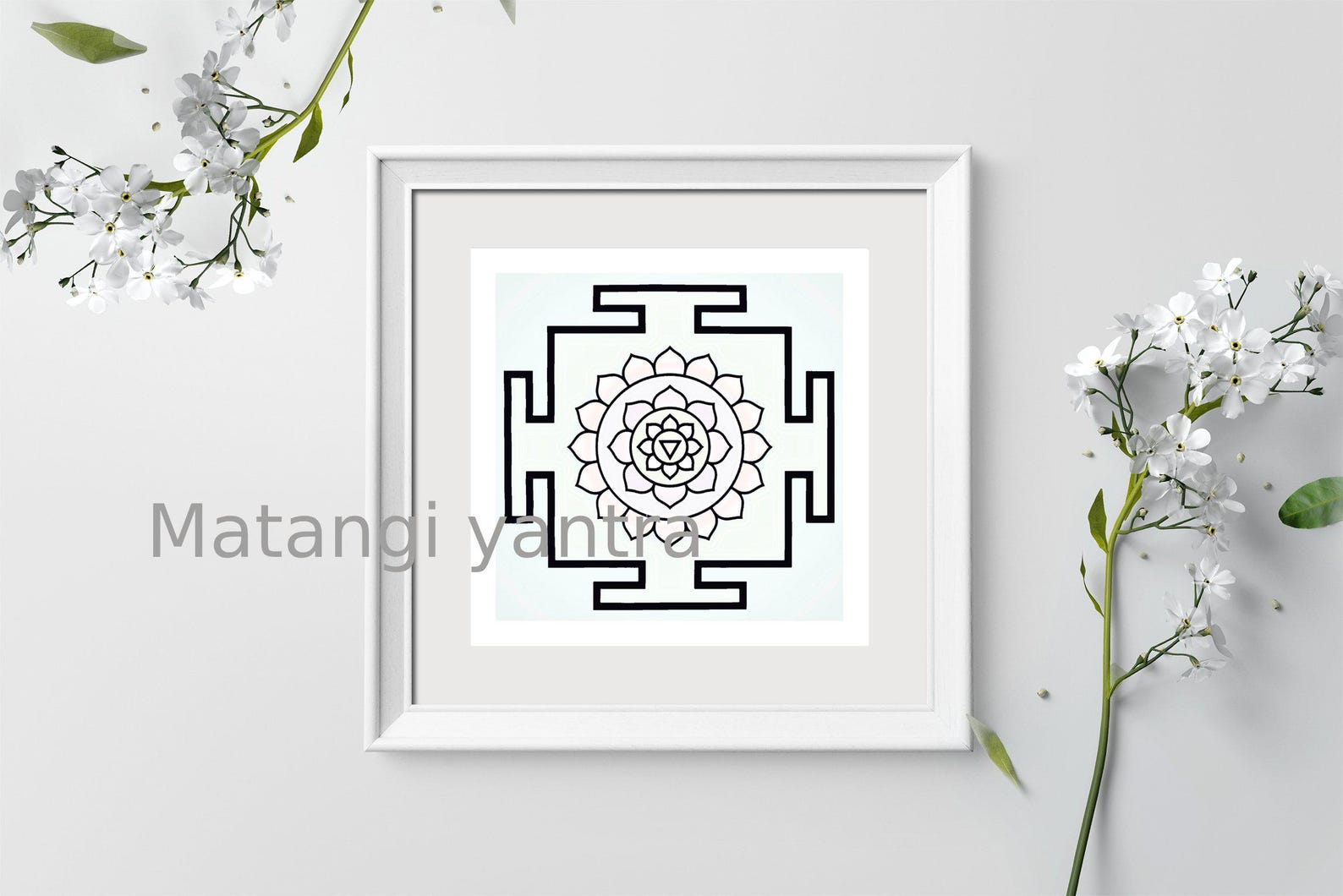 Sri Matangi Yantra, Sacred Feminine Geometry, Tantra Mahavidya Devi ...