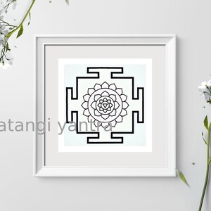 Sri Matangi Yantra, Sacred Feminine Geometry, Tantra Mahavidya Devi ...
