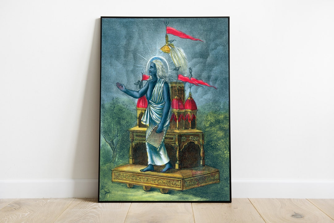 Ma Dhumavati Poster, Mahavidya Devi Print, Hindu Goddess Dhoomavati ...