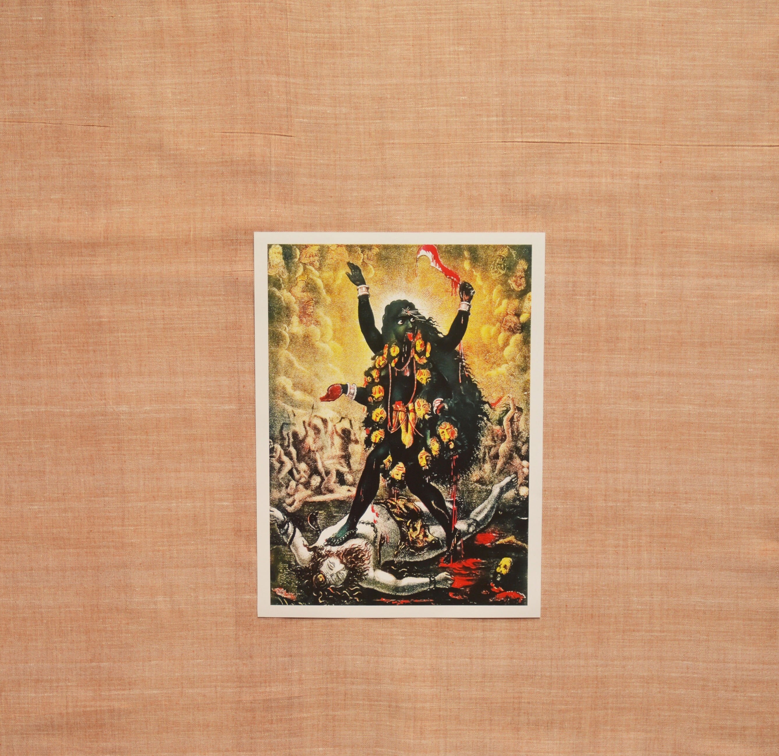 Kali Print, Kali Poster, Ma Kali Art, Indian Devotional Print, Kalika ...