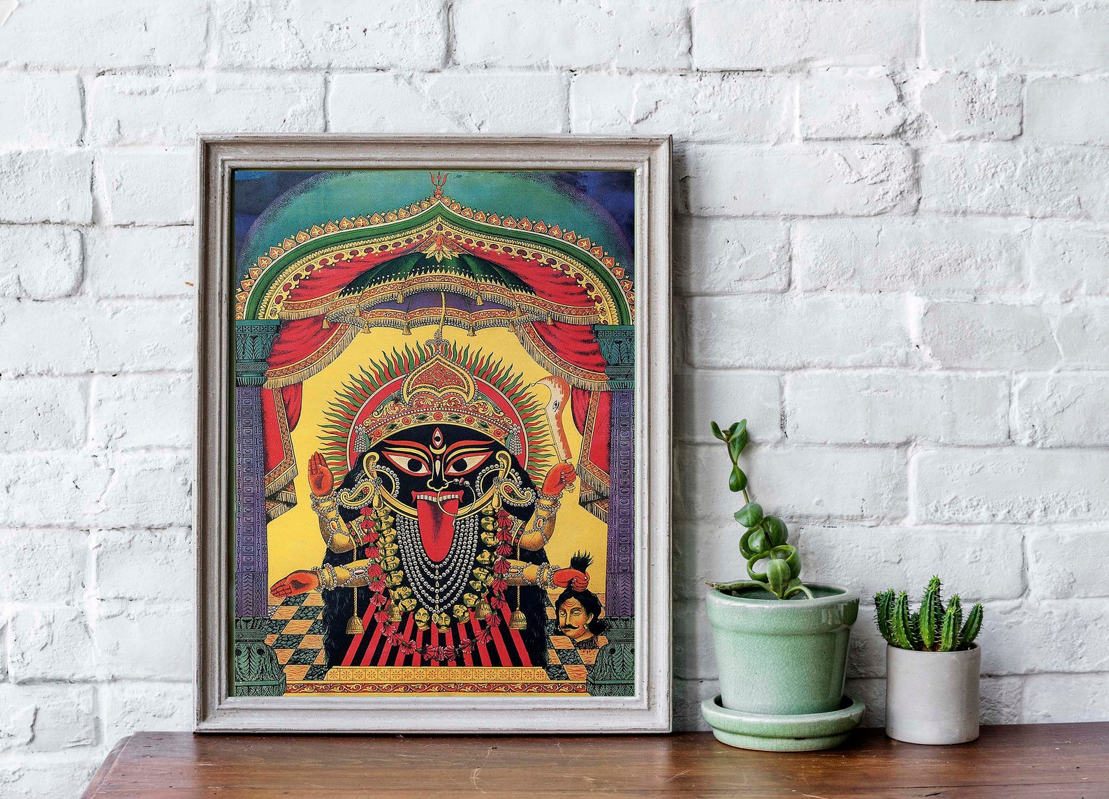 Ma Kali Poster Spiritual Art Print Kali Print Goddess Kali - Etsy