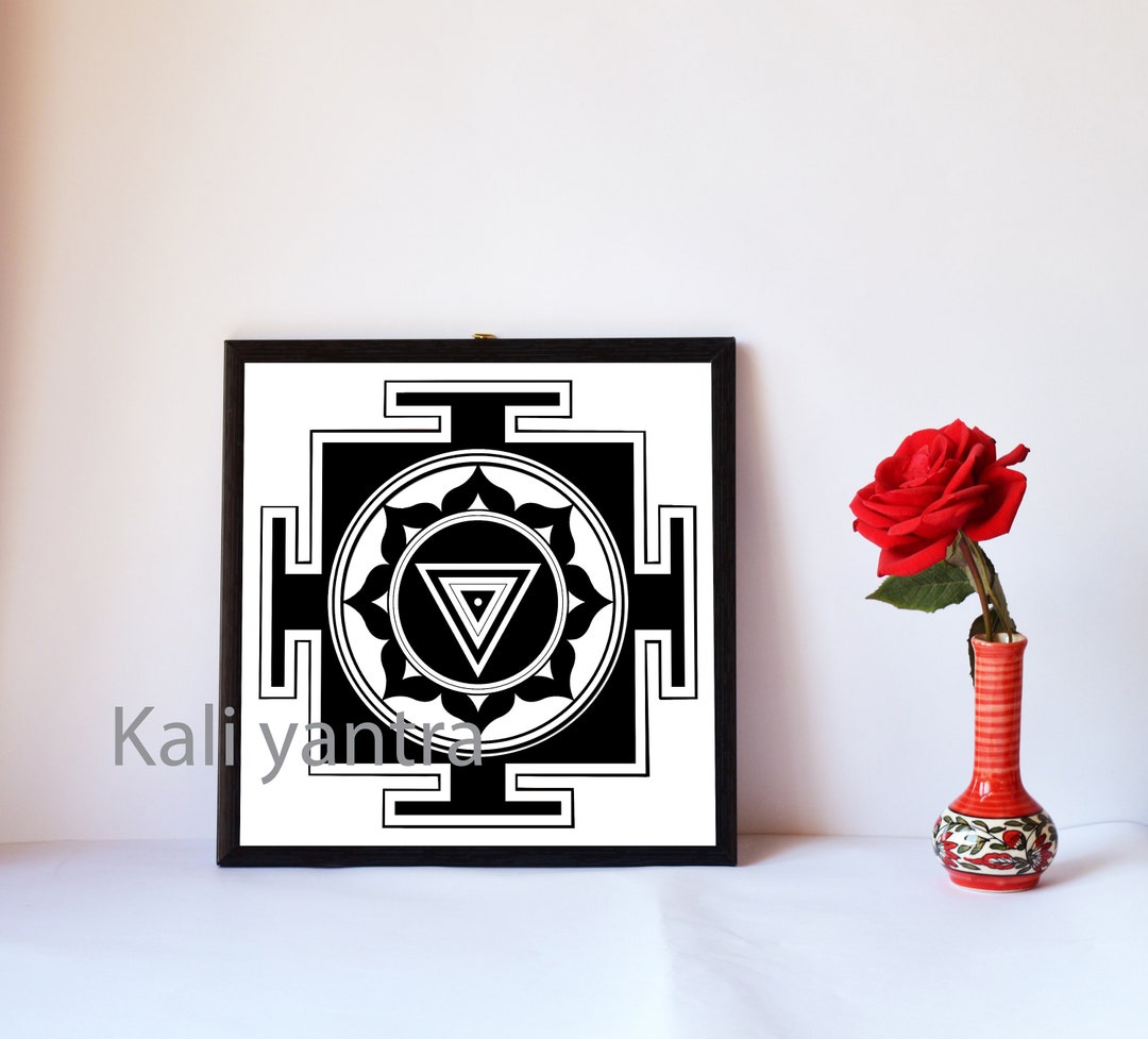 Mother Kali Yantra Print: Sacred Geometry Mandala (digital Download) - Etsy