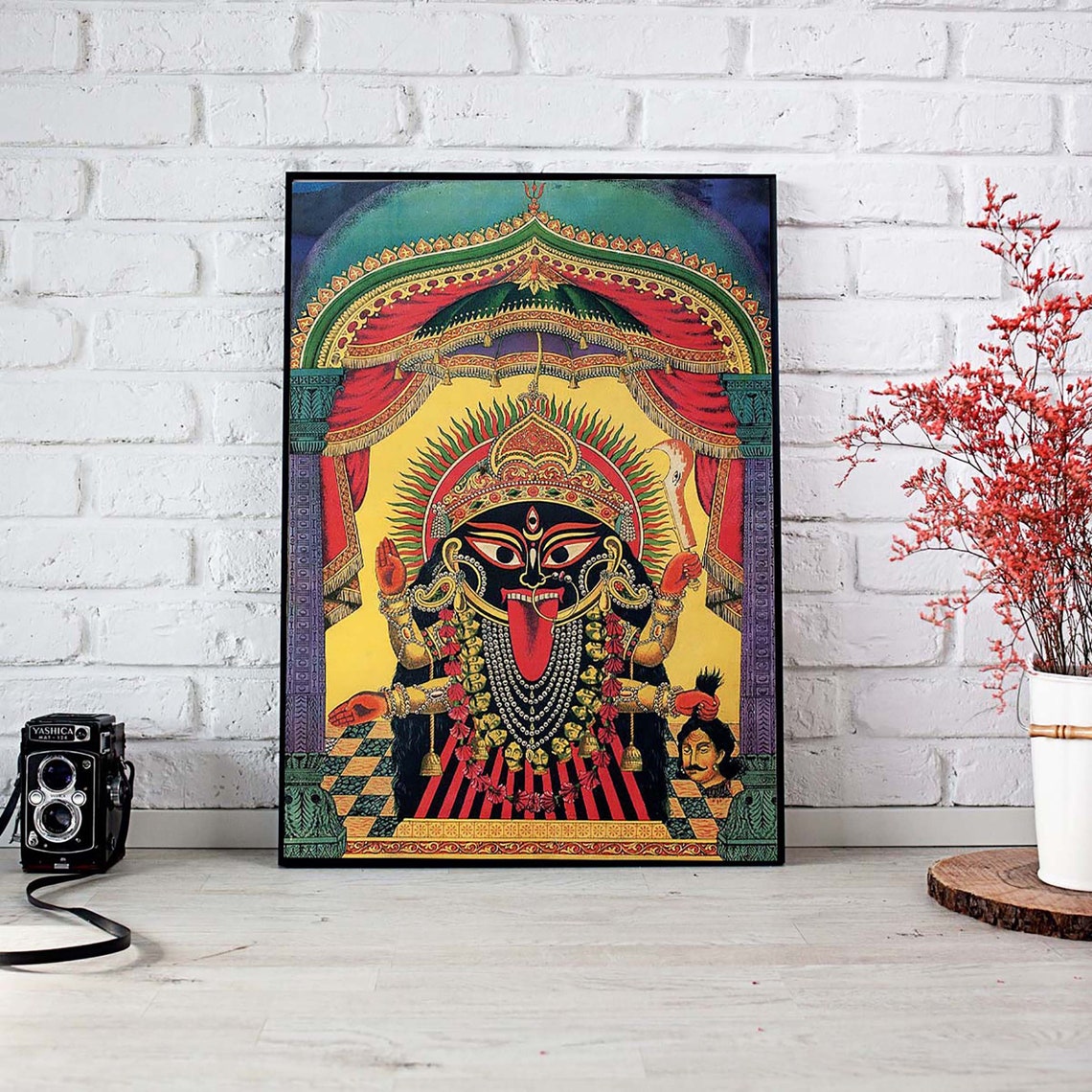 Ma Kali Poster Spiritual Art Print Kali Print Goddess Kali - Etsy