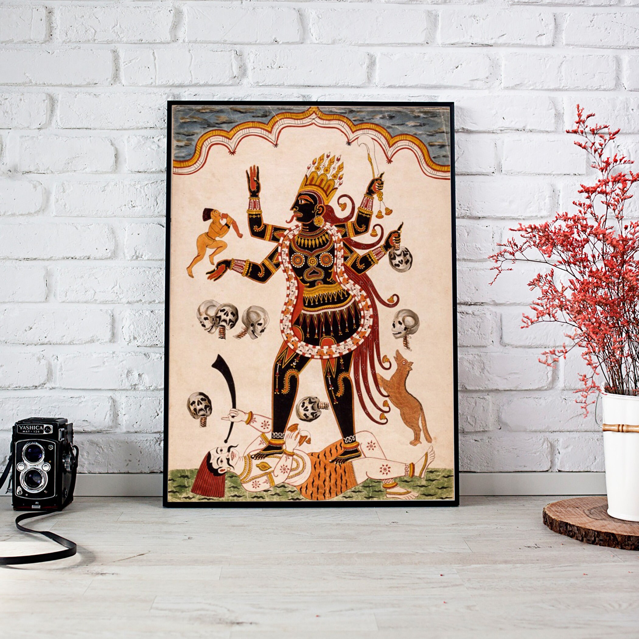 Kali Art Ma Kali Poster Kali Poster Female Art Print - Etsy