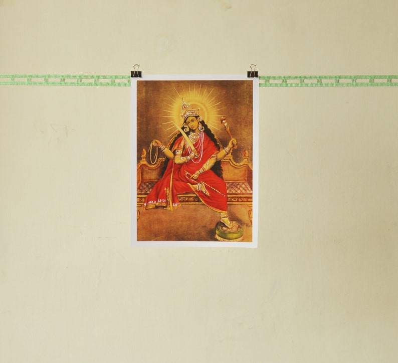 Ma Matangi poster Shri Uchchhishta Matangini devi goddess | Etsy