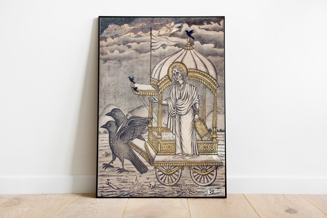 Impresión de Ma Dhumavati, ilustración de la madre Dhoomavati, cartel ...