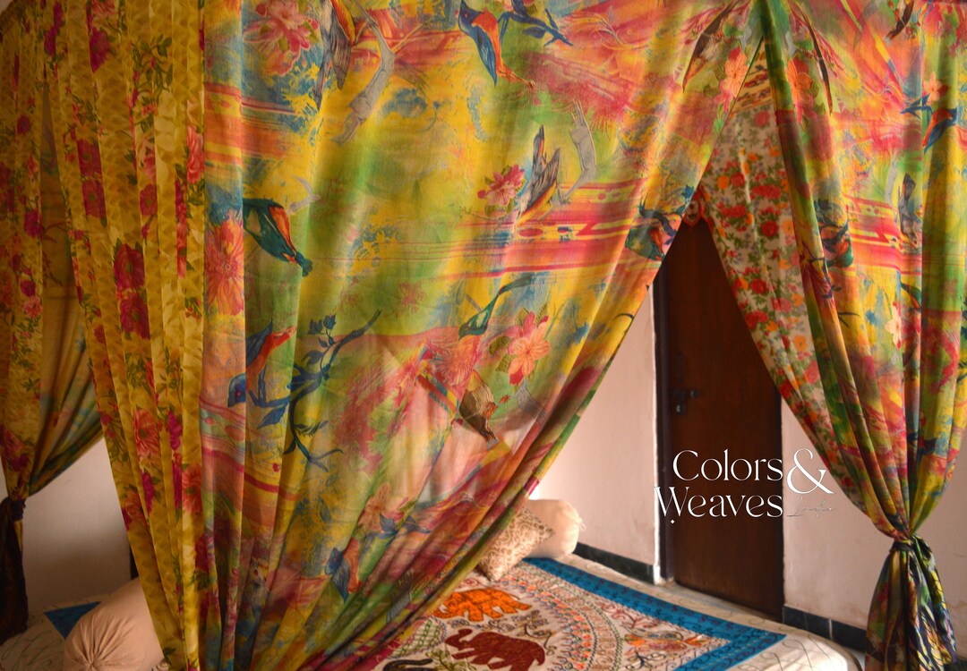 Boho Canopy, Nature Inspired Decor, Cottagecore Bird Canopy, Garden ...