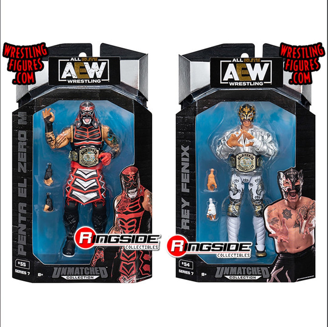 AEW Toy Wrestling Action Figures Package Deal set of 2 - Etsy