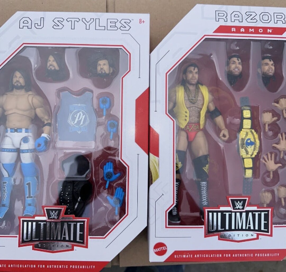 WWE Toy Wrestling Action Figures WWE Ultimate Edition 16 - Etsy