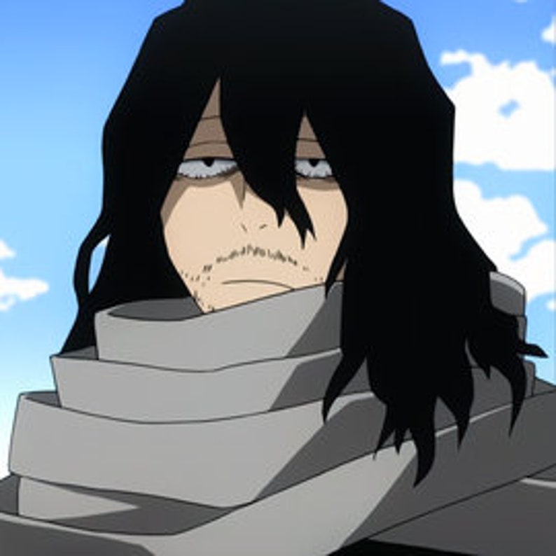 Aizawa Hero Goggles Template Etsy