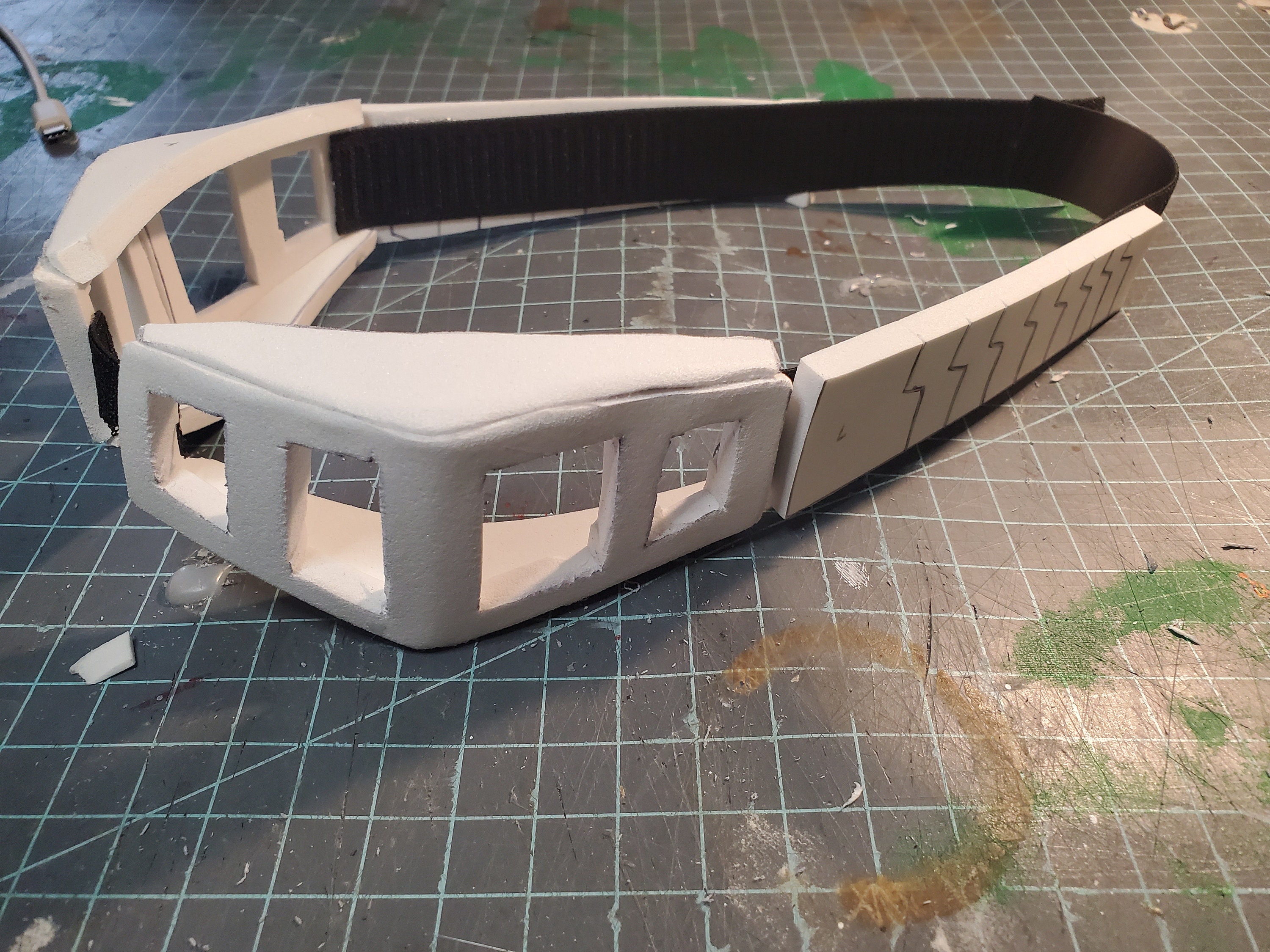 Aizawa Hero Goggles Template Etsy UK