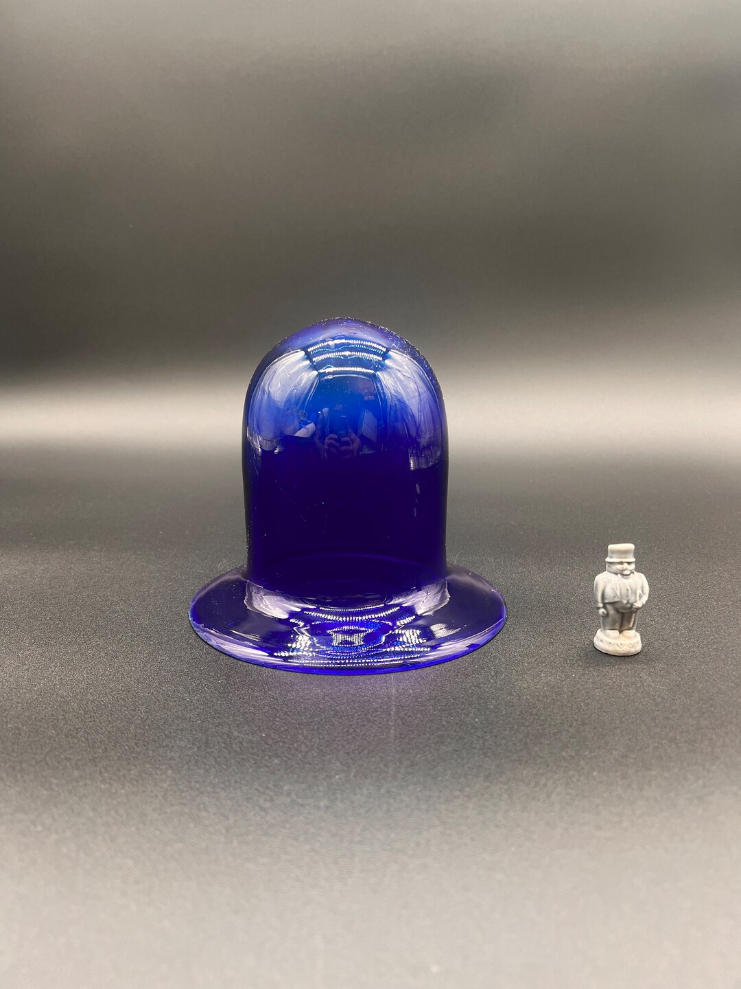 Vintage Cobalt Blue Cloche - Etsy