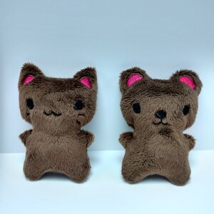 Mini Blub-body Animal Plushes (~3.5 Inches Tall) - Etsy