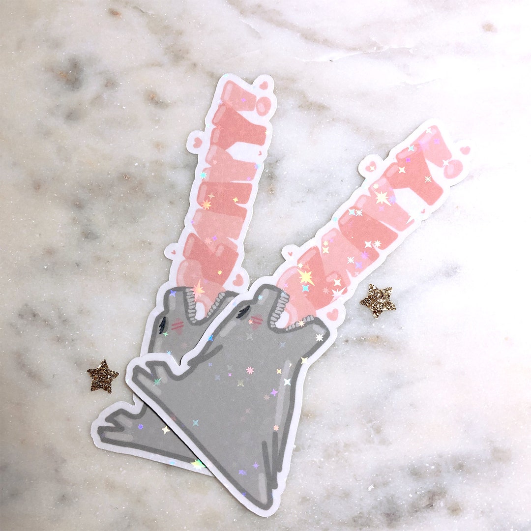 Slayzilla | Protected Sticker/decal | Holo-star Overlay - Etsy