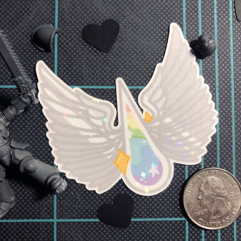 Kawaii Blood Angels Emblem warhammer 40K Protected - Etsy