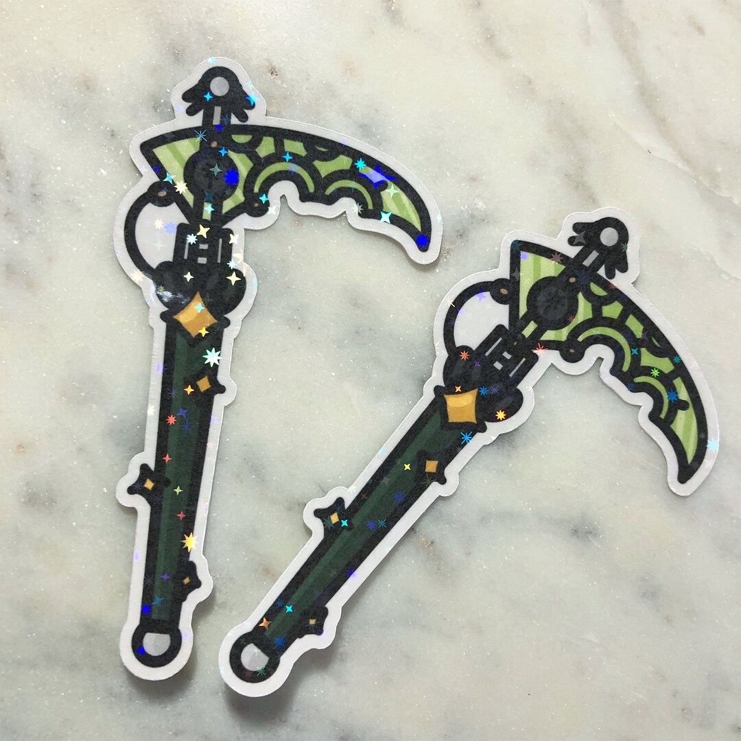 Sailor Necron Wand warhammer 40K Protected Sticker/decal Holo-star ...