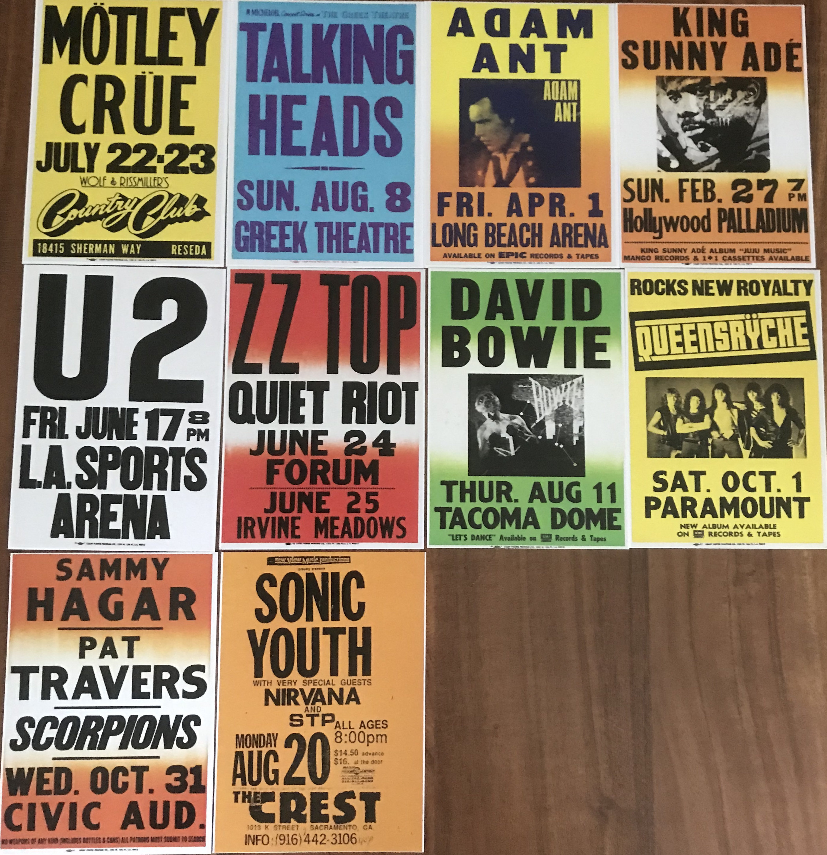 20 Iconic Music Posters as Quality Postcards - Etsy