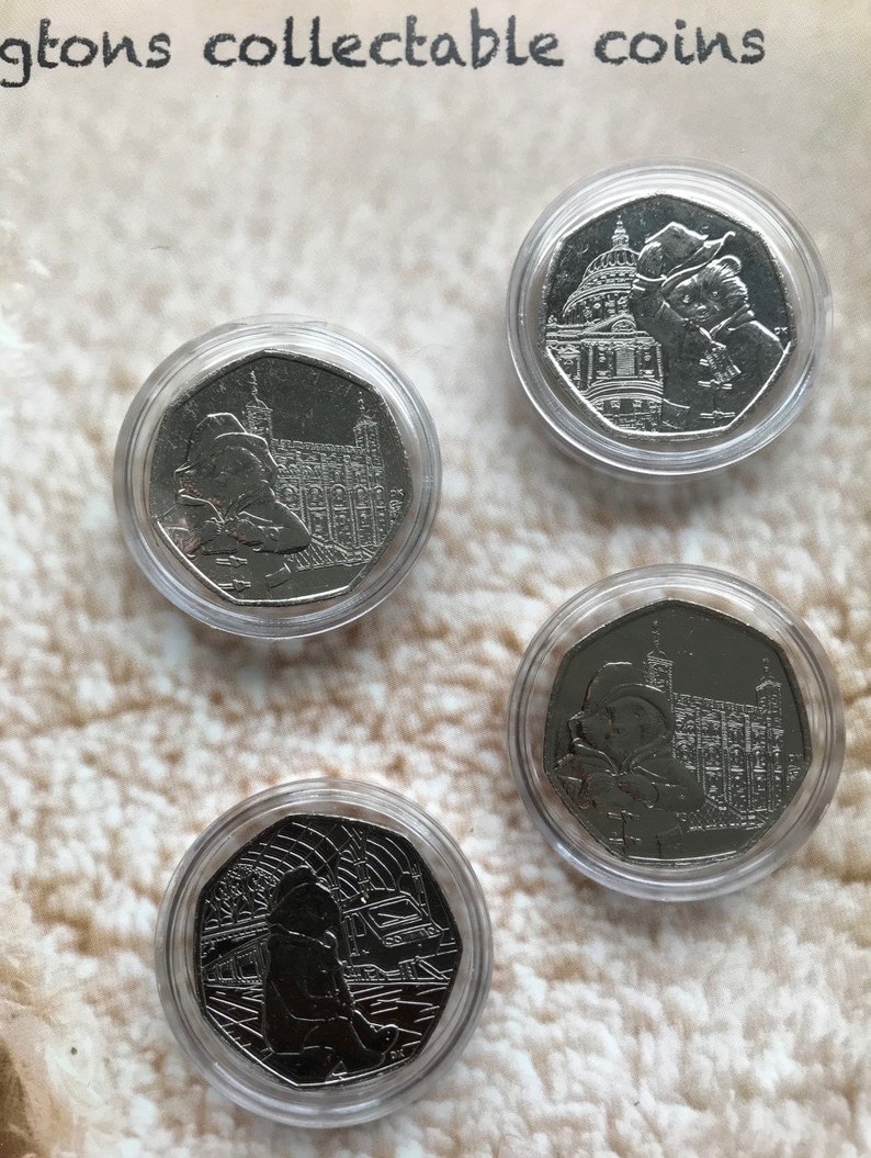Paddington Bear 60th Anniversary UK Collectable Coin Set - Etsy