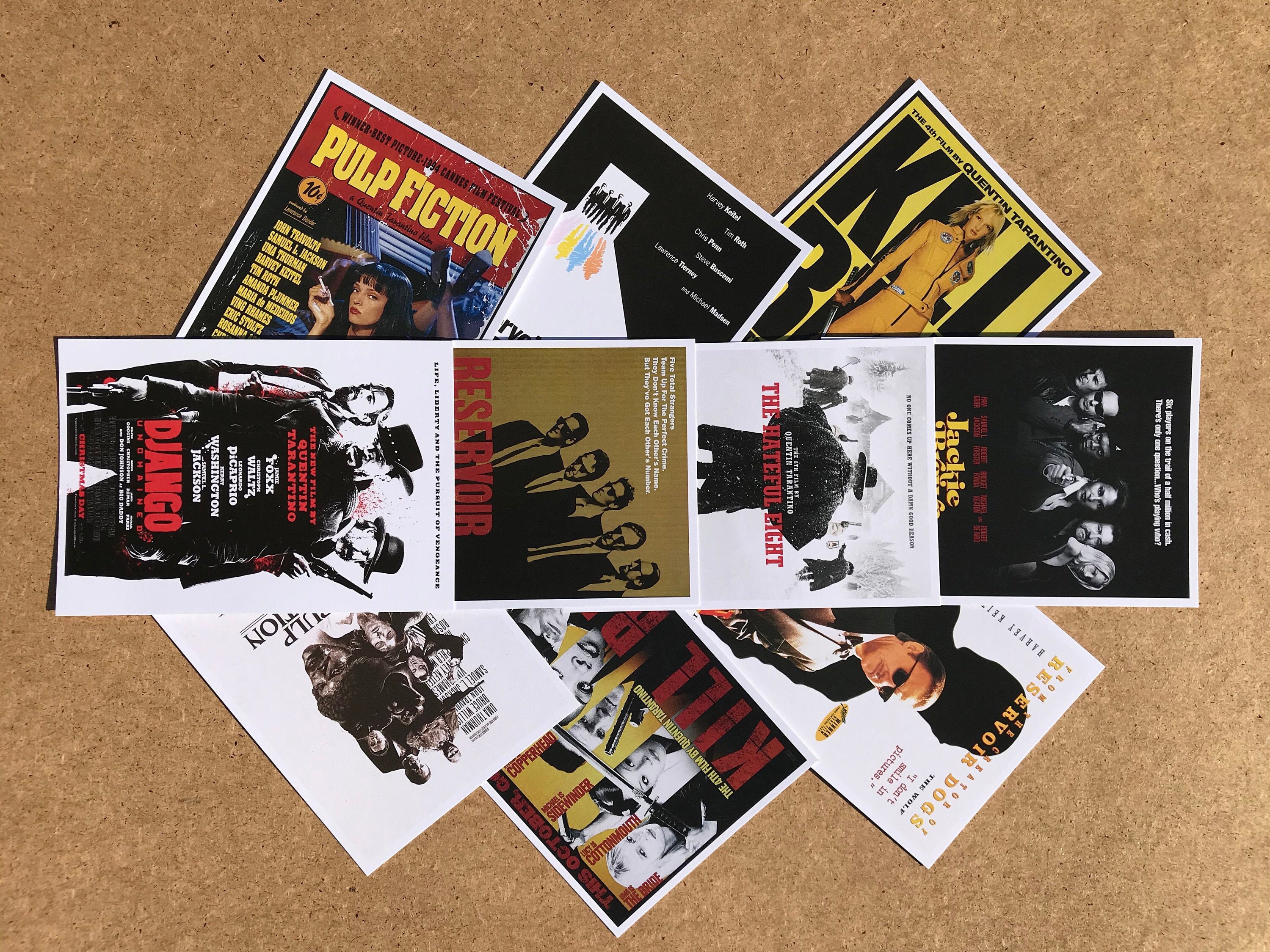 New Set of 20 Quentin Tarantino Film Images Reprinted as Quality ...